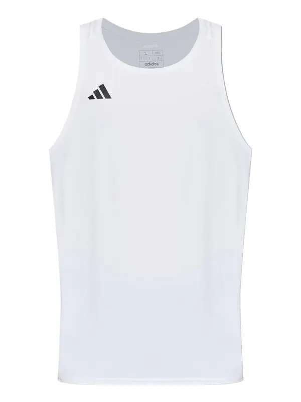 Adidas Adizero Tank Top - White