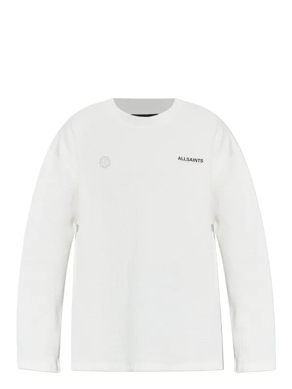 ALLSAINTS Emblem Sweater - White