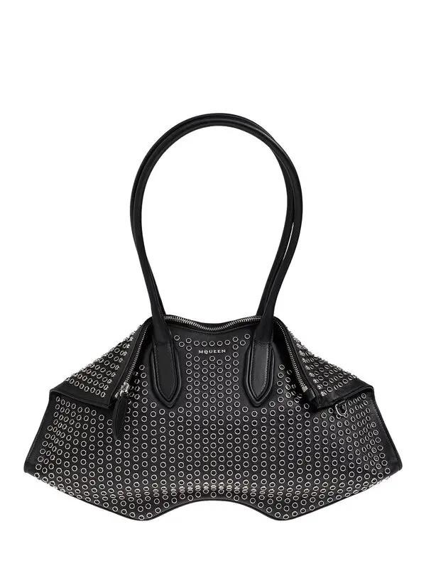 Alexander McQueen Manta Handbag - Black
