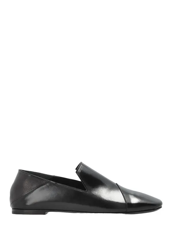 IRO PARIS Tuxedo Leather Loafers - Black