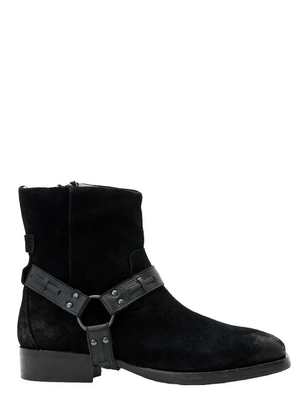ALLSAINTS Milton Harness Boots - Black