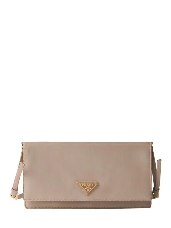 Prada Satin Mini Shoulder Bag - Pink