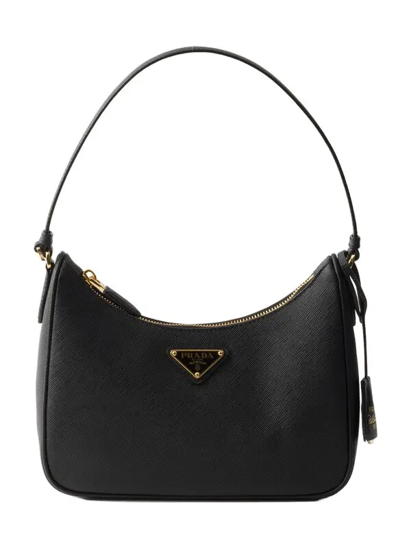 Prada Re-edition 2005 Saffiano Leather Mini-bag - Black