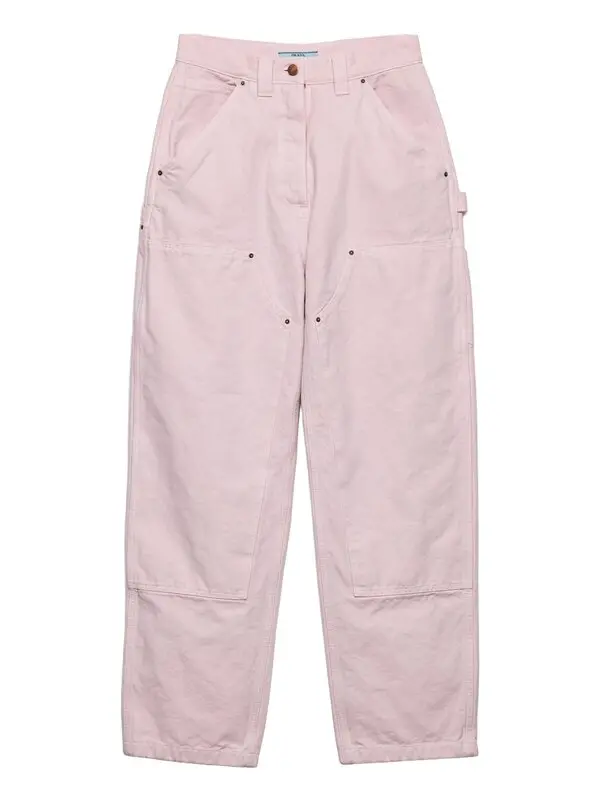 Prada Canvas Pants - Pink