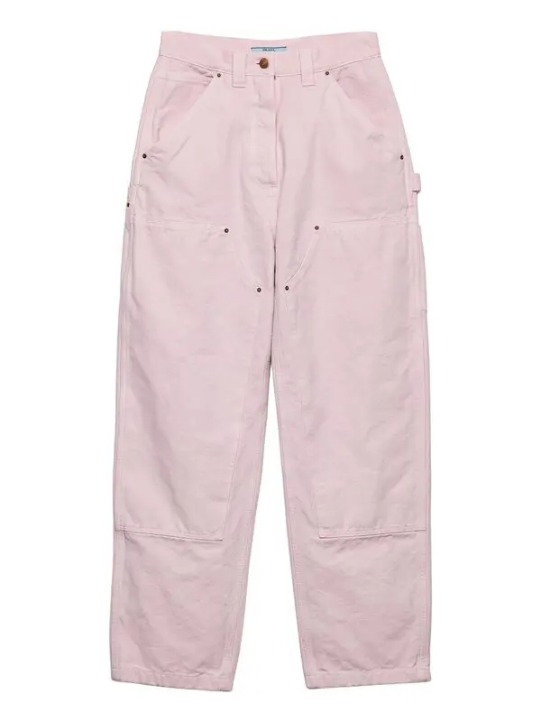 Prada Canvas Pants - Pink
