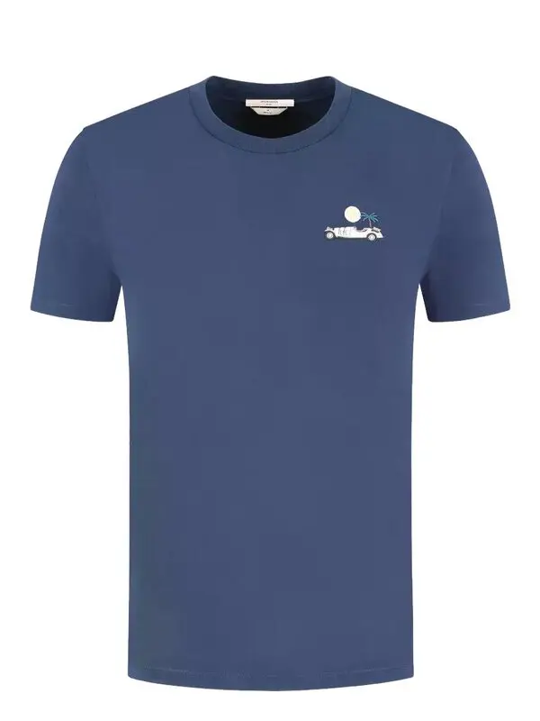 Jacob Cohen Car-print T-shirt - Blue
