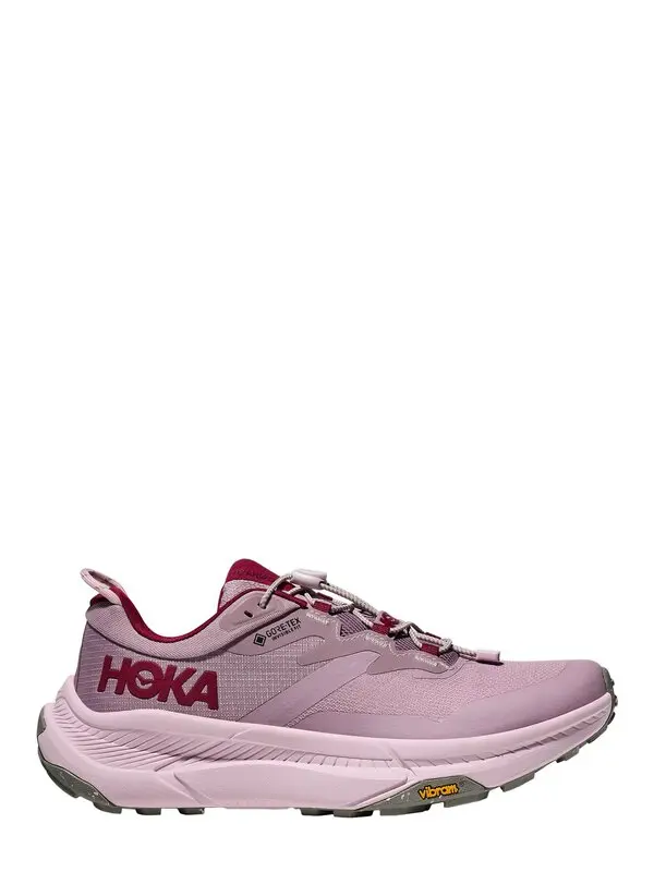 Hoka Transport Gtx Weather-ready Trail Sneakers - Fragrant Lilac/lilac Cream