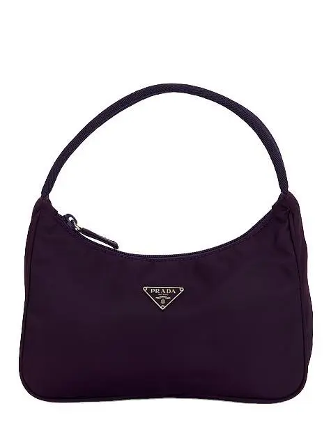 FWRD RENEW Prada Tessuto Sport Hobo Bag - Purple