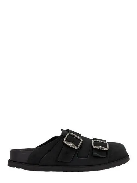 BIRKENSTOCK 222 West Suede Exq 1774 Mule - Black
