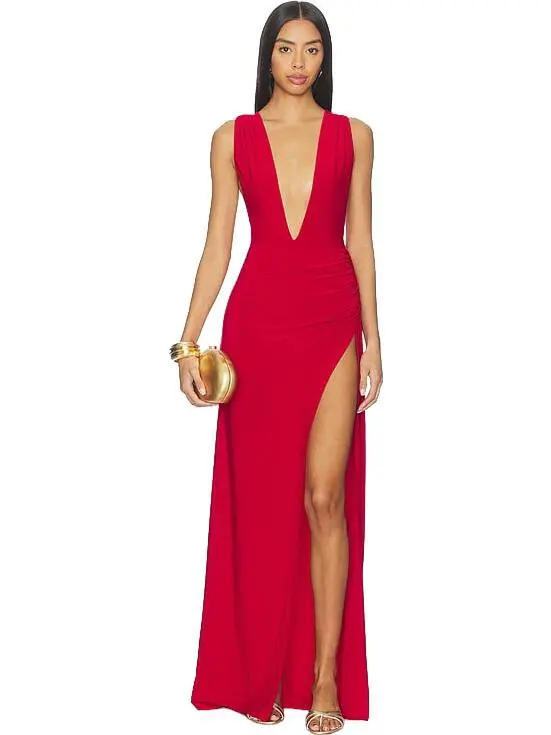 LOVERS AND FRIENDS Ella Maxi Dress - Red