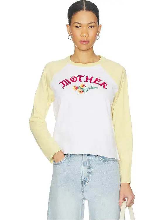 MOTHER The Vintage Sporty Concert Tee - Mother Flower