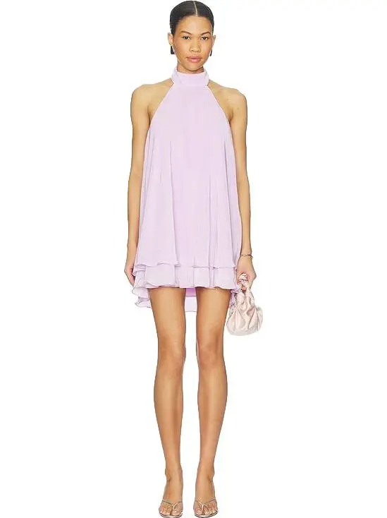 LOVERS AND FRIENDS Amelie Mini Dress - Lilac