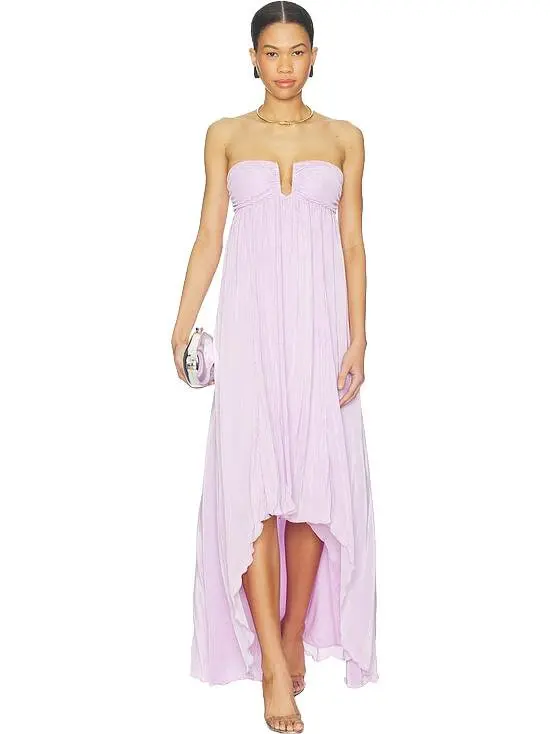 LOVERS AND FRIENDS Amelie Gown - Lilac