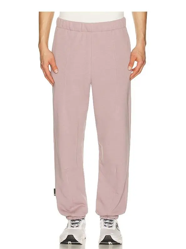 On Club Pants In Mauve - Heron