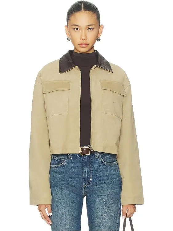 MORE TO COME Laura Jacket - Olive