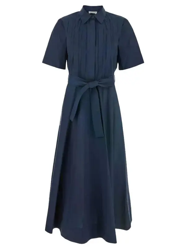 P.a.r.o.s.h Short-sleeve Shirt Dress - Blue