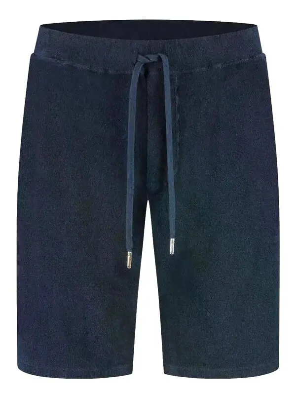 Fedeli Drawstring Shorts - Blue