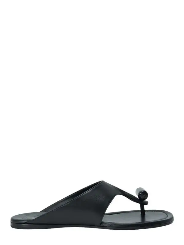 Loewe Toggle Flat Sandal - Black