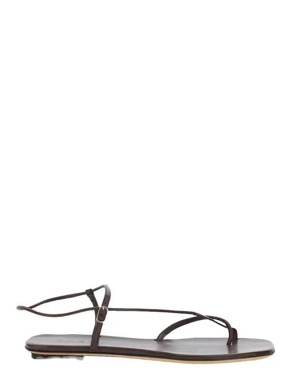 Soeur Rosalie Strap Thong Sandals - Brown