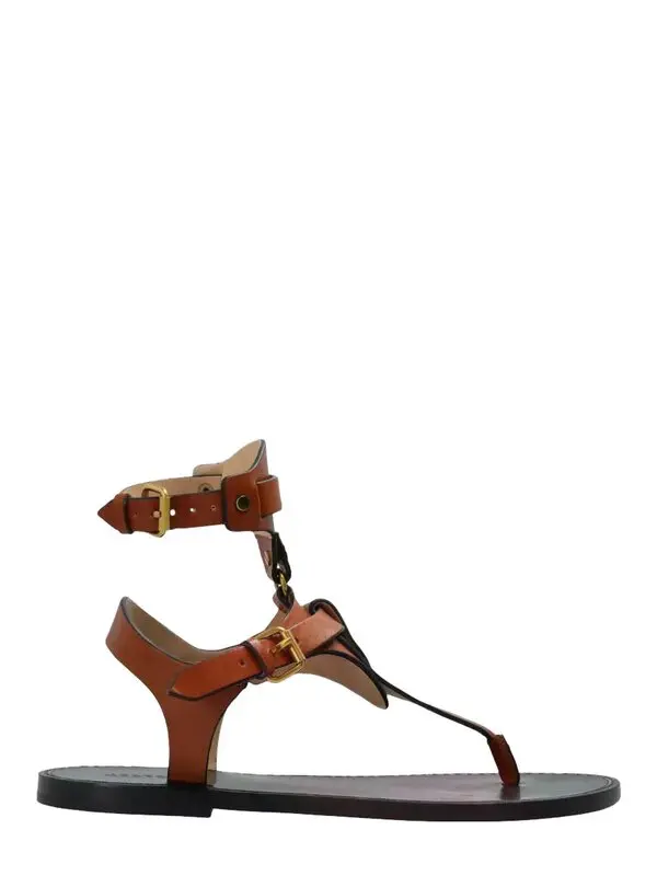Isabel Marant Étoile Eveena Strap Sandals - Brown