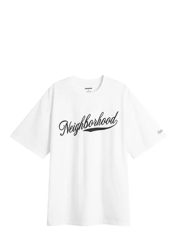 NEIGHBORHOOD Ss-2 Baseball Logo T-shirt - White