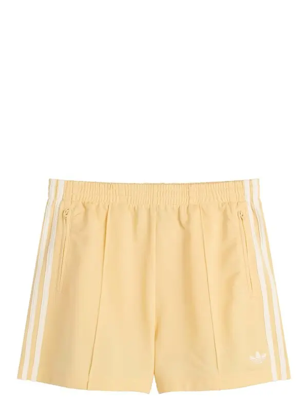 Adidas Firebird Relaxed-fit Shorts - Orange Tint/off White