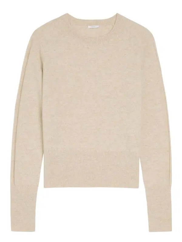 JOSEPH Melby Cashmere-blend Top - Beige