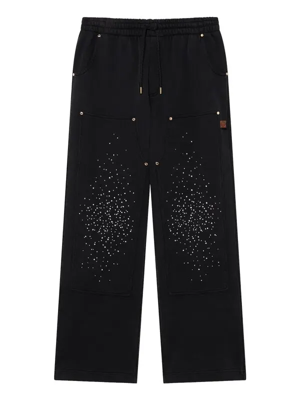 Casablanca La Prémonition Crystal Embellished Sweatpants - Multicolor