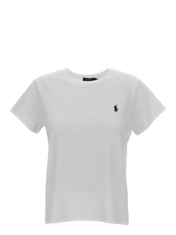 Polo Ralph Lauren Crew Neck T-shirt - Bianco