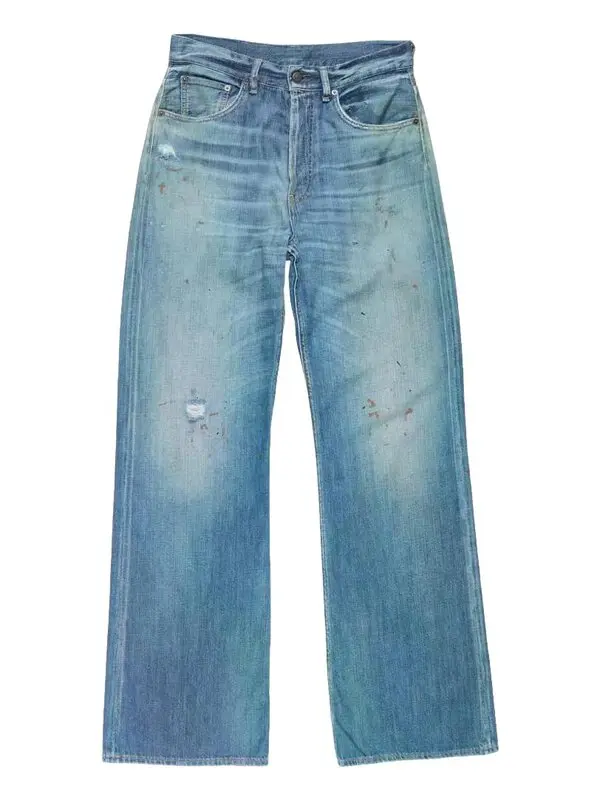 Acne Studios Pocket-patch Jeans - Blue