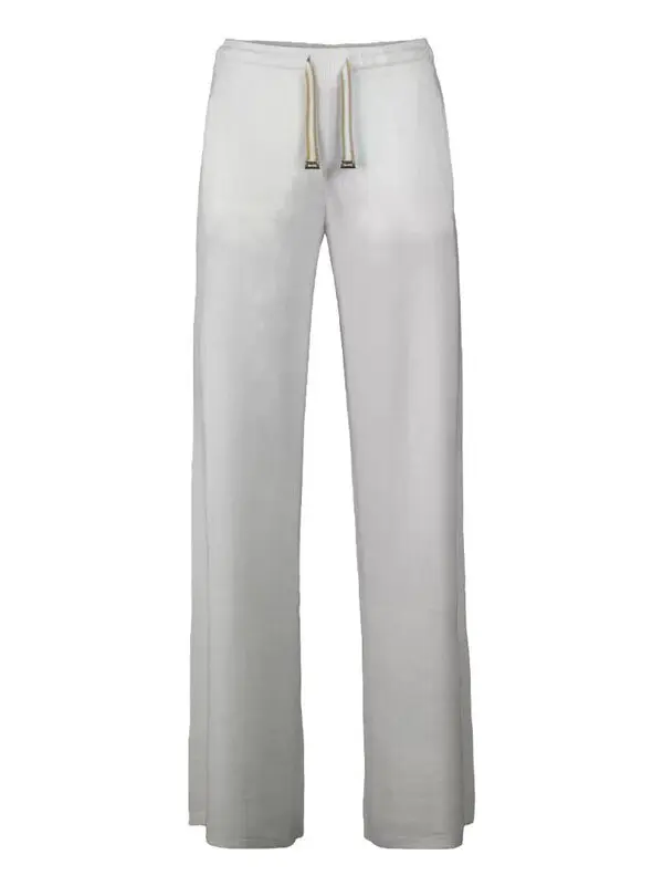 MOORER Drawstring Track Pants - White
