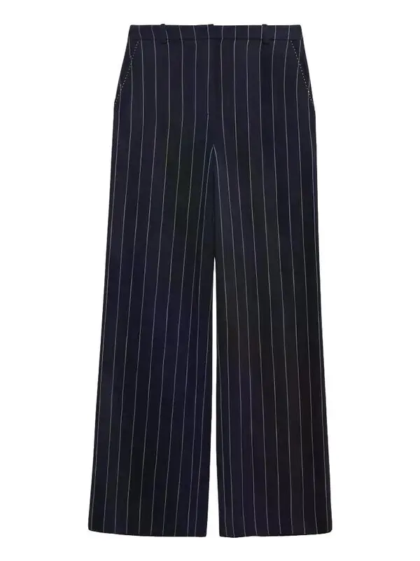 Simkhai Pinstriped Trousers - Blue