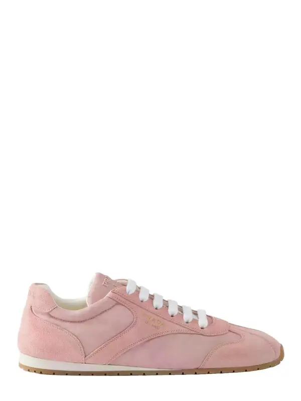 Prada Suede Sneakers - Pink