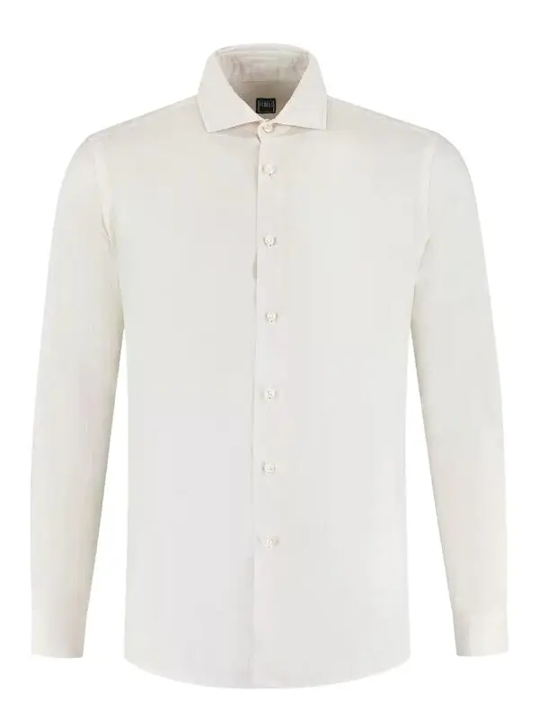 Fedeli Buttoned Shirt - Neutrals