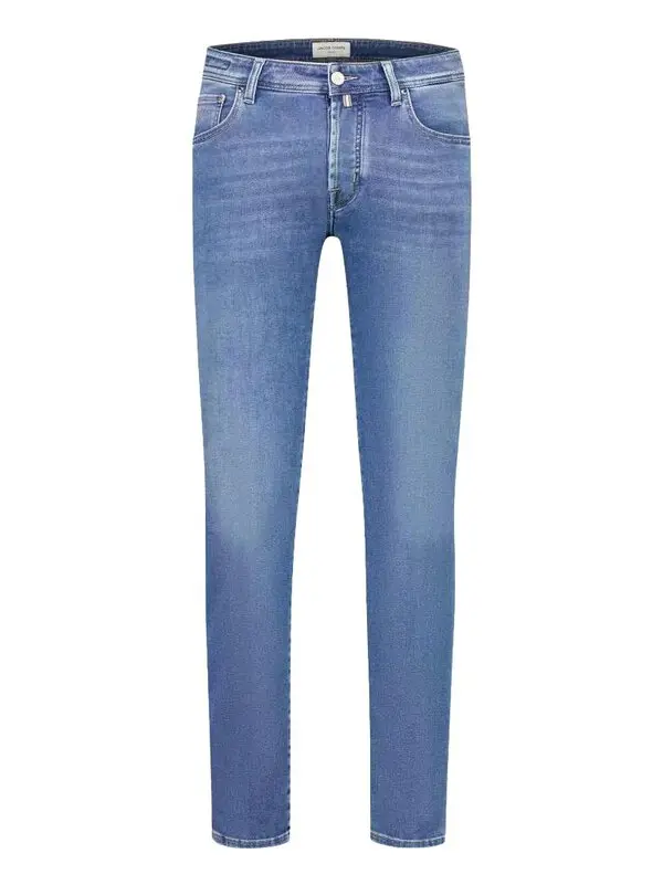 Jacob Cohen Faded Denim Jeans - Blue