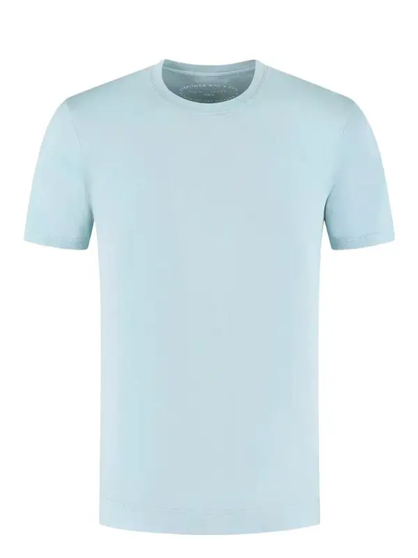 Fedeli Knitted T-shirt - Blue