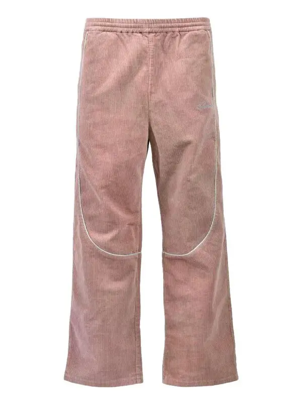 BREATH Piping Corduroy Trousers - Pink
