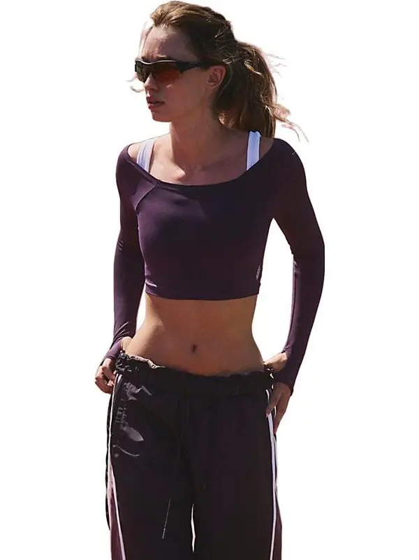 Free People Good Karma Layer Top - Mars