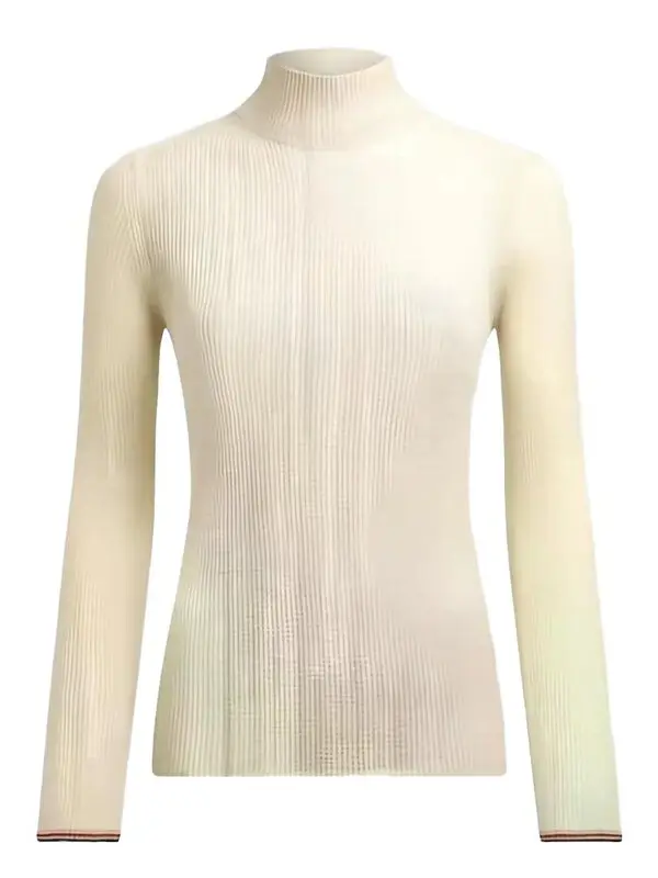 Etro Jacquard Turtleneck Sweater - Neutrals