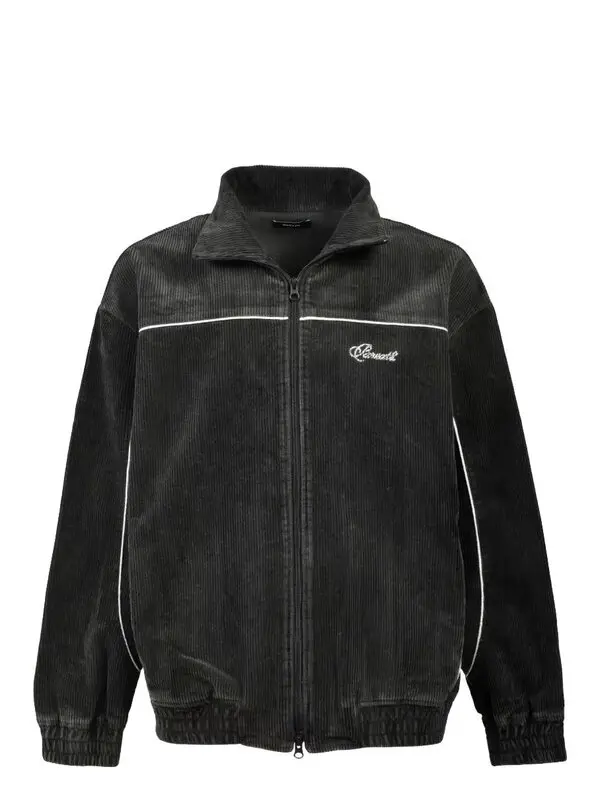 BREATH Corduroy Piped Jacket - Black