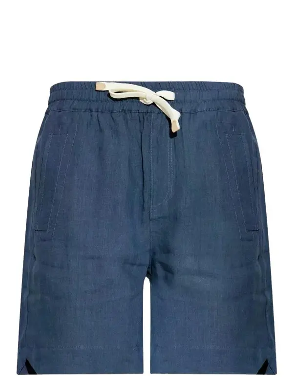 Eleventy Bermuda Drawstring Shorts - Blue