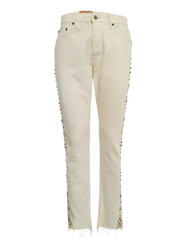 Polo Ralph Lauren Studded Trousers - Neutrals