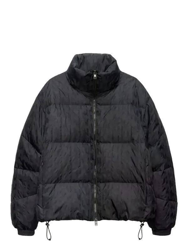 MSGM Zip-up Padded Jacket - Black