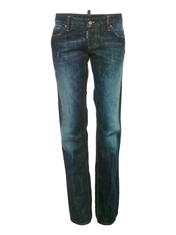 Dsquared2 Belt-loop Five-pocket Jeans - Blue