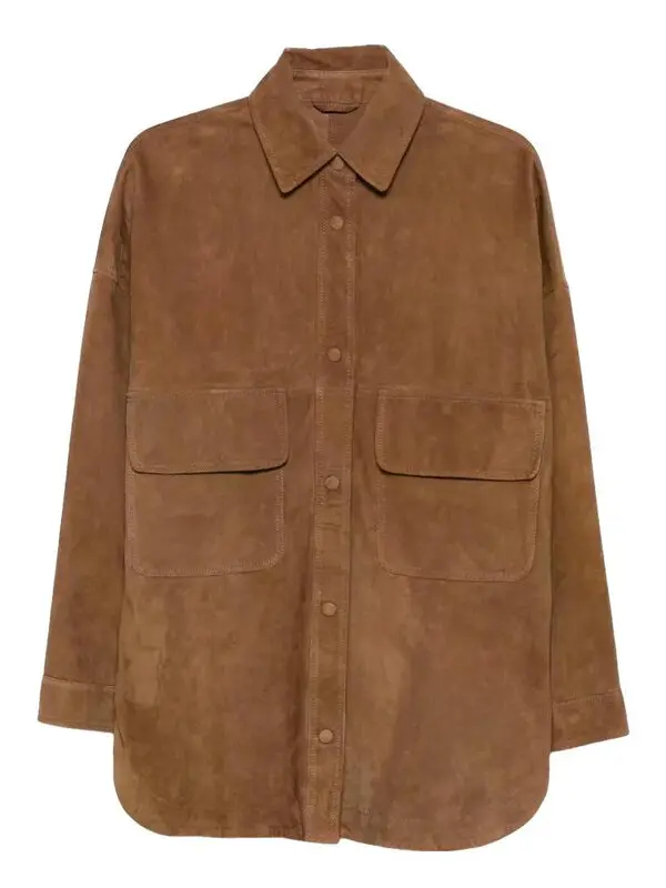 Federica Tosi Flap-pocket Jacket - Brown