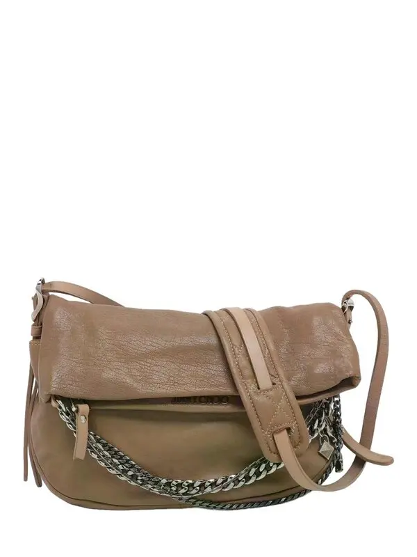 JIMMY CHOO Chain Shoulder Bag - Brown