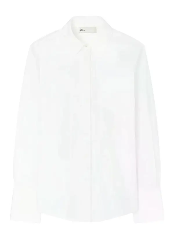 Tory Burch Pocket Cotton Shirt - White