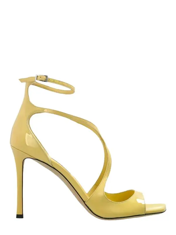 JIMMY CHOO Azia Criss-cross Strap Sandals - Yellow