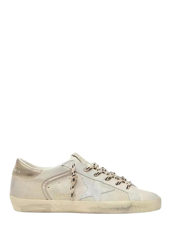 GOLDEN GOOSE Super-star Leather Sneakers - Neutrals