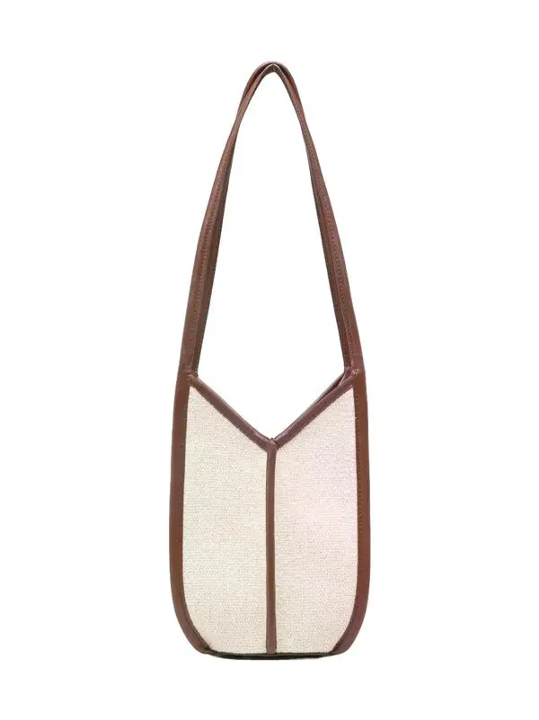 Hereu Calella Canvas Bucket Bag - Neutrals
